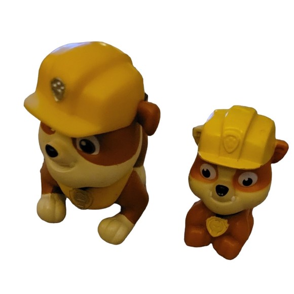 Toys | Nickelodeon Paw Patrol Rubble Mini Figures New | Poshmark